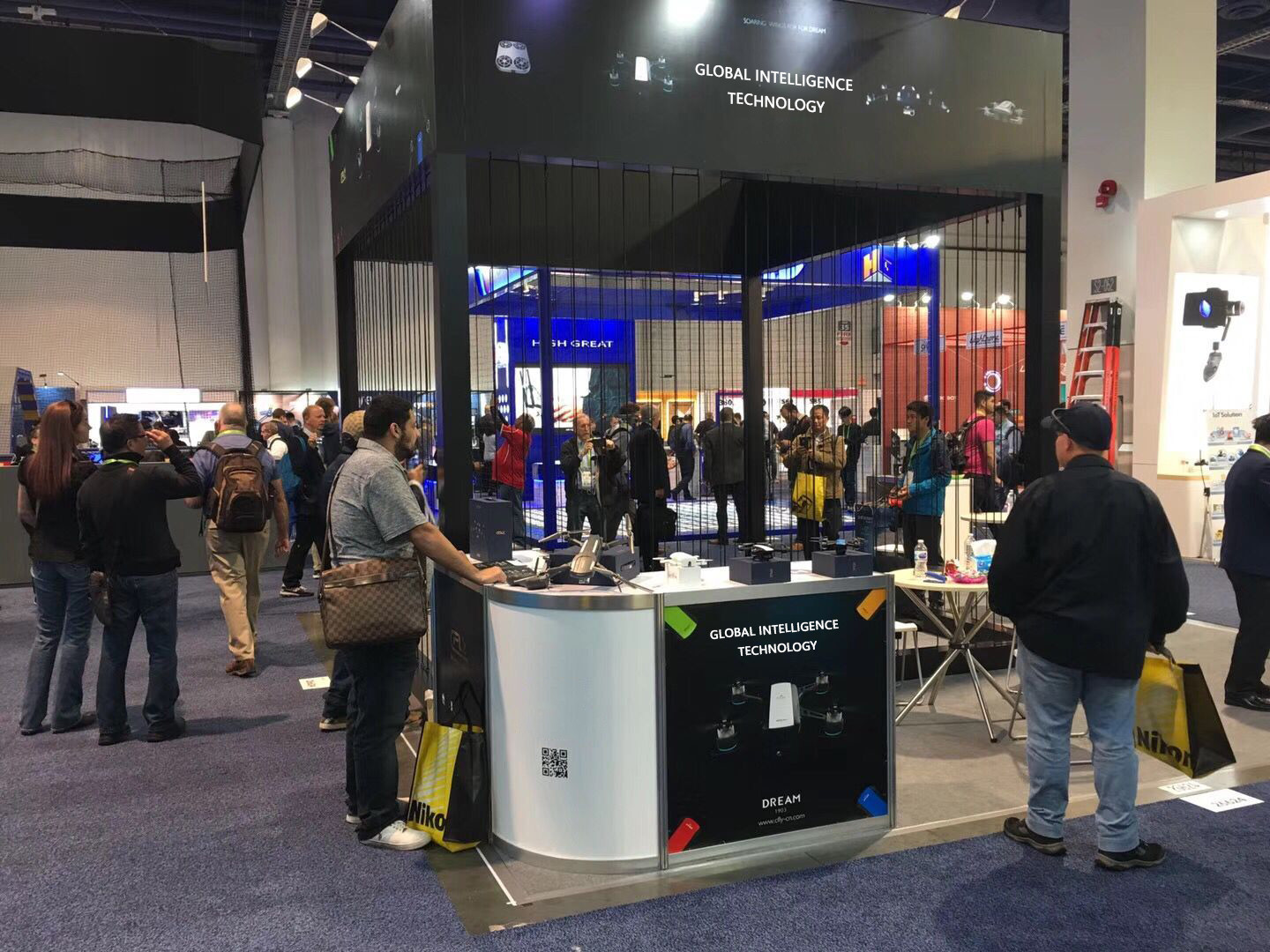 Hong Kong Global Intelligence Technology Group Limited booth ...