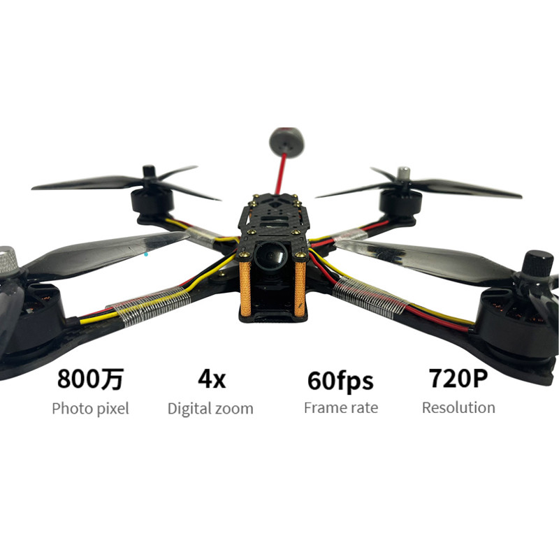 10-Inch Drone Kit DIY with Thermal Camera and Googles FPV Kamikaze UAV