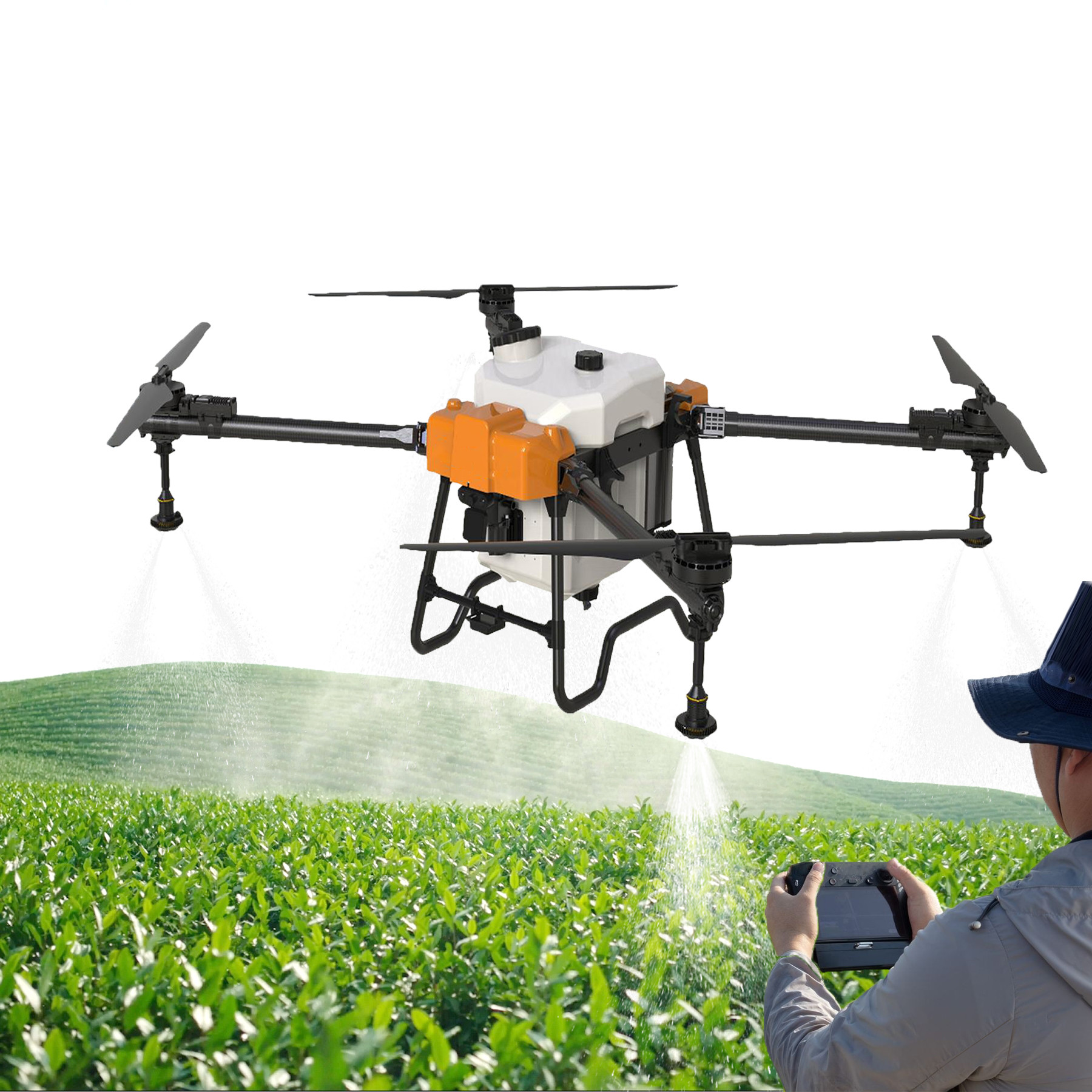Drone Crop Spraying Payload 30L/min pump+4 High Precision Sprayer ...