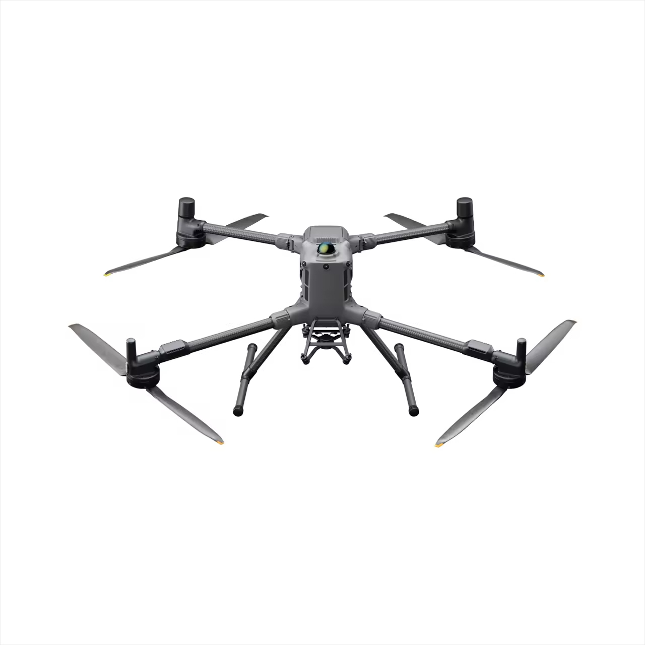 Matrice 400 drone, integrated with rotating LiDAR and millimeter wave ...