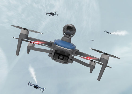 Obstacle Avoidance Aerial Survey Drone With Lidar For Police Application