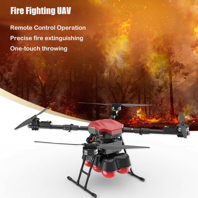Dry Powder Fire Ball UAV For Firefighting And Emergency Rescue Payload ...