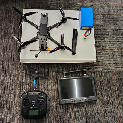 10-Inch Drone Kit DIY with Thermal Camera and Googles FPV Kamikaze UAV