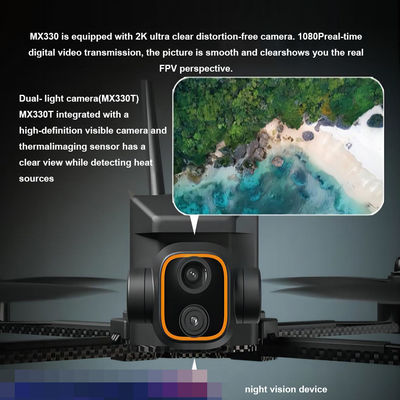 Artificial Intelligence Thermal Camera Payload FPV Drone Kit For ...